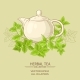 Peppermint Herbal Tea, Vectors | GraphicRiver