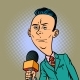 Calm Neutral Reporter Correspondent Journalist, Vectors | GraphicRiver