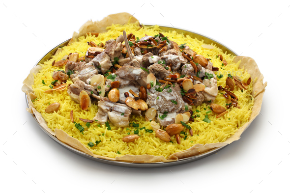 mansaf, Jordanian national dish Stock Photo by motghnit | PhotoDune