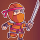 Ninja Game Sprite, Game Assets | GraphicRiver