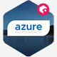 Azure Professional Presentation Template, Presentation Templates ...
