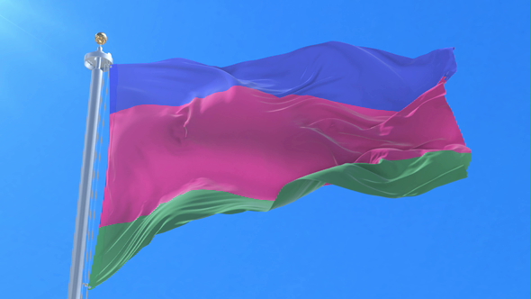 Flag of Kuban Waving, Motion Graphics | VideoHive