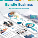 2 in 1 Bundle Business Google Slide Template, Presentation Templates