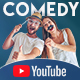 YouTube Comedy Banner, Web Elements | GraphicRiver