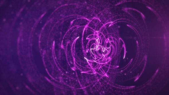 Rotating Lights Particles Pink, Motion Graphics | VideoHive