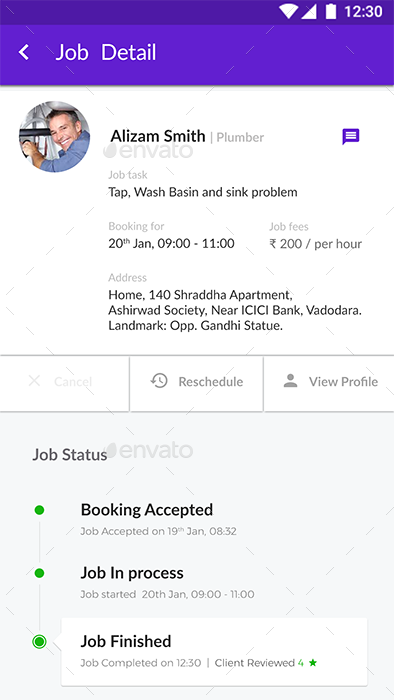 2 App UI Kit| Home Service Finder App UI| Home Service Provider App UI ...