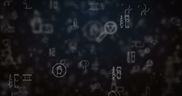 Loop Moved Sexual Icons Background, Motion Graphics | VideoHive