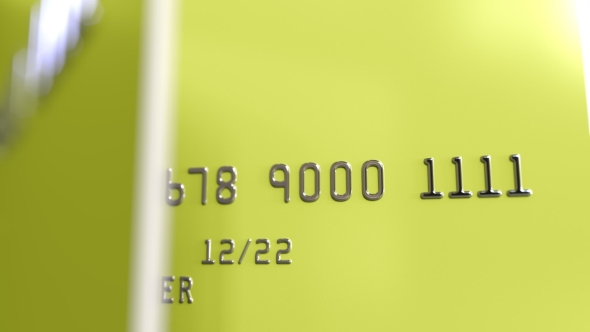 Turning Yellow Credit Cards, Motion Graphics | VideoHive