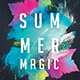 Summer Magic Party Flyer, Print Templates | GraphicRiver