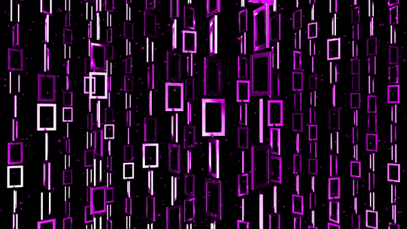 Purple Chains Loop, Motion Graphics | VideoHive