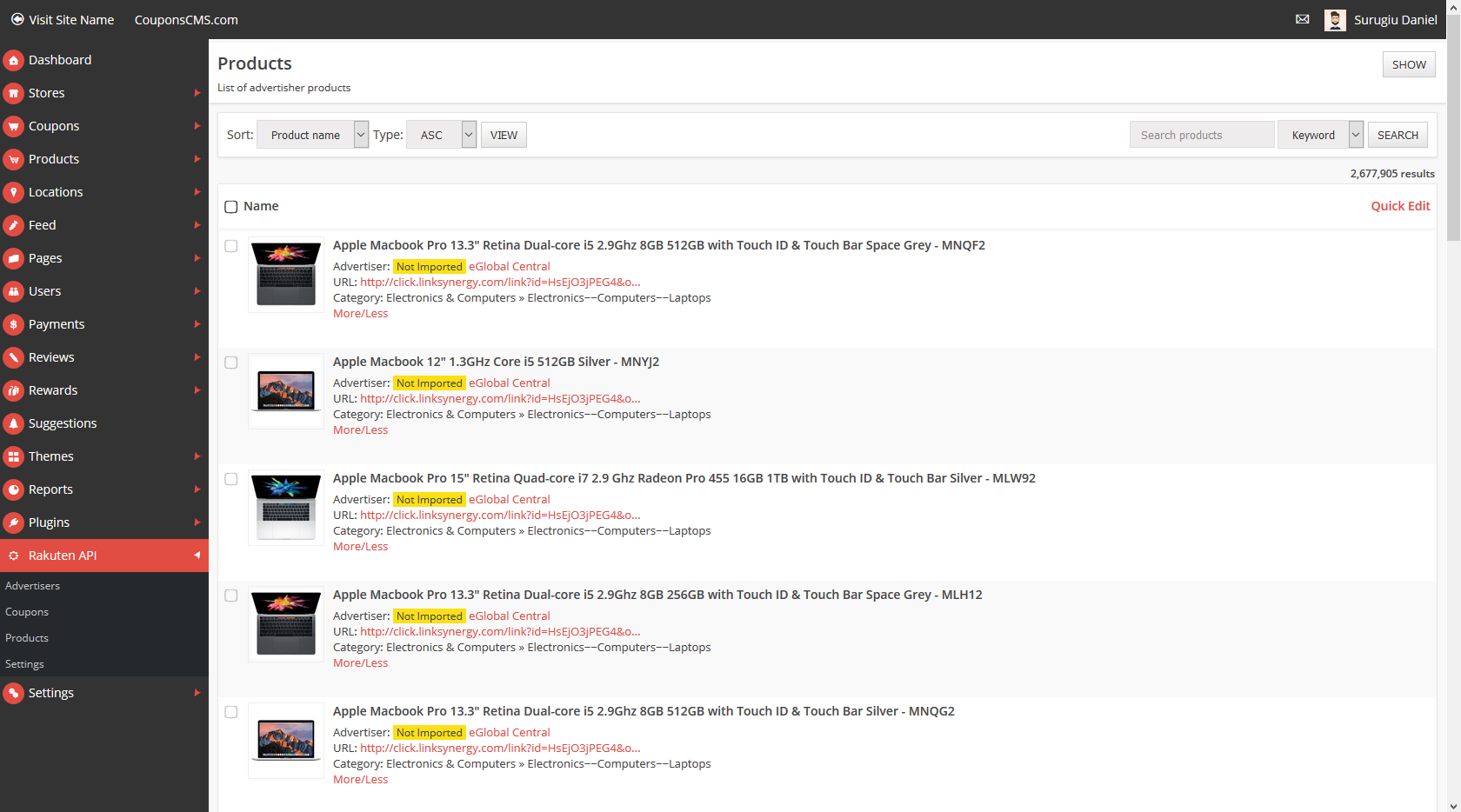 Rakuten Plugin for Coupons CMS by shadyro | CodeCanyon