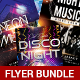 Disco Music Flyer Bundle, Print Templates | GraphicRiver