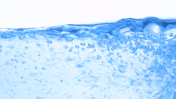 Water Wave with Bubbles, Stock Footage | VideoHive