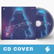 Distortion - CD Album Cover Artwork Template, Print Templates ...