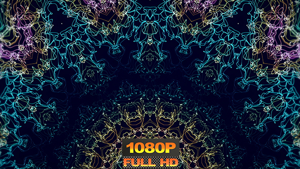 Kaleidoscope Background, Motion Graphics | VideoHive