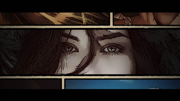 Stomp Comic Intro by videologio | VideoHive