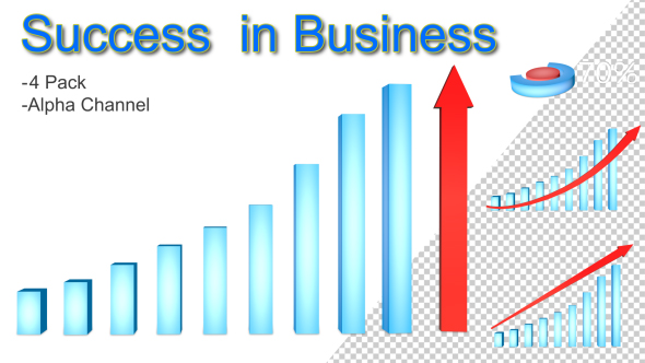 Success in Business Chart, Motion Graphics | VideoHive