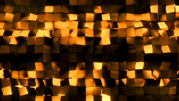 Gold Blinking Reflections, Motion Graphics | VideoHive