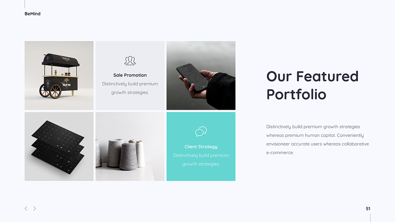 BeMind Minimal Template (Google Slide) by UDEA | GraphicRiver
