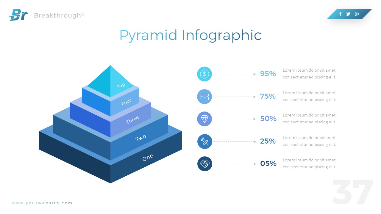 Breakthrough - Business Powerpoint Template, Presentation Templates
