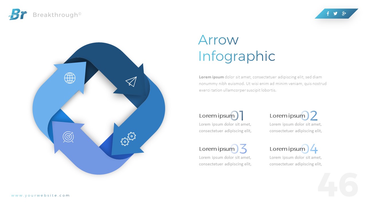 Breakthrough - Business Powerpoint Template, Presentation Templates