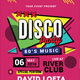 Retro Music Disco Party, Print Templates | GraphicRiver