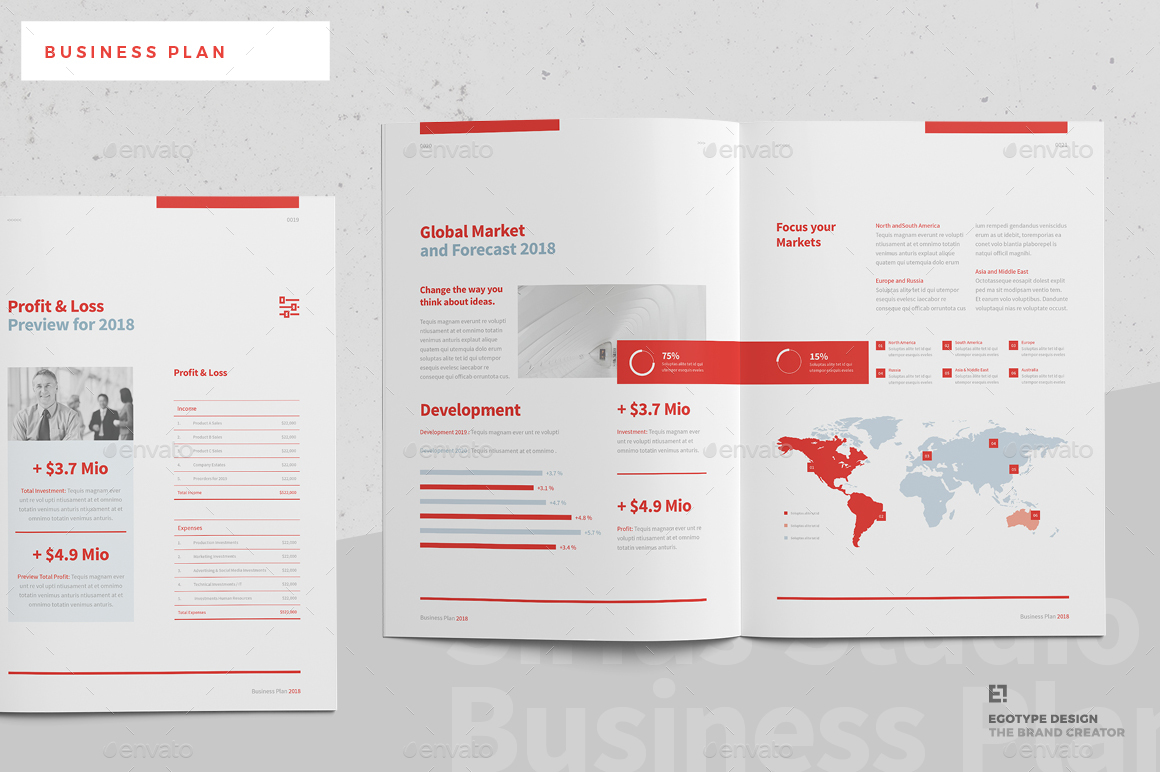 Business Plan, Print Templates | GraphicRiver