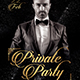 Private Party Flyer Template, Print Templates | GraphicRiver
