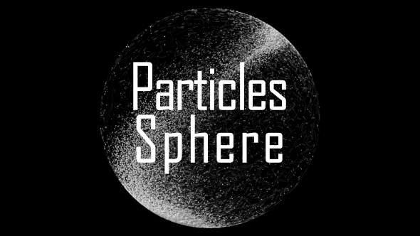 Particles Sphere with Alpha, Motion Graphics | VideoHive