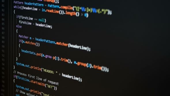 Computer Screen Code, Stock Footage | VideoHive