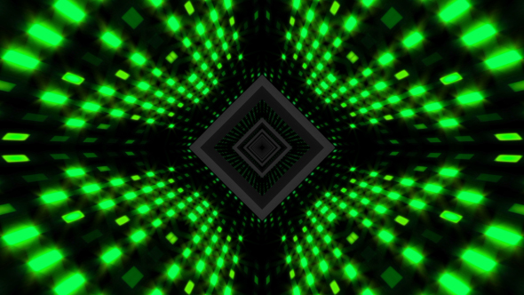 3D Space Tunnel Loop, Motion Graphics | VideoHive