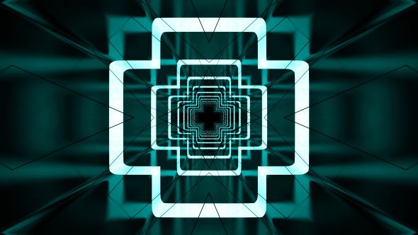 3D Infinite Corridor Loop, Motion Graphics | VideoHive