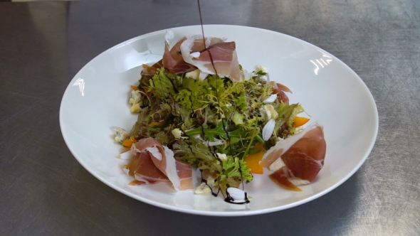 Food Stylist Restaurant Chef Decorating Meal, Stock Footage | VideoHive