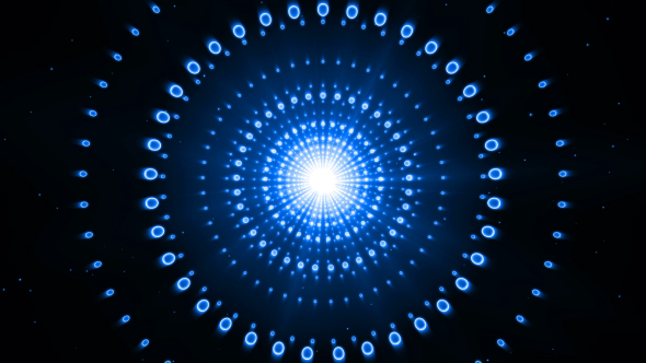 Blue Tunnel Loop, Motion Graphics | VideoHive