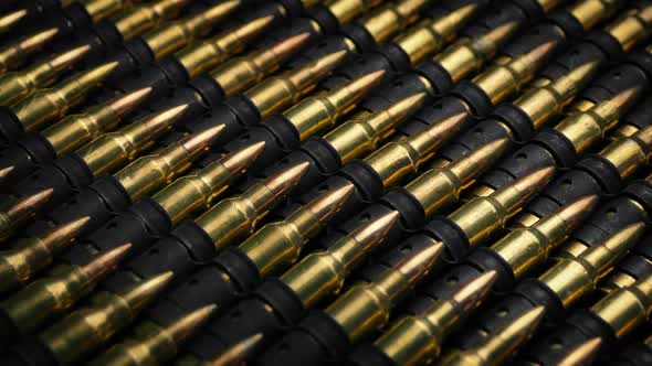 Many Rifle Bullets Mass Production Concept, Stock Footage | VideoHive