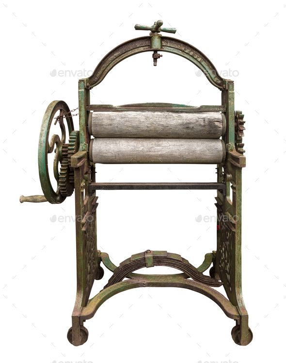 Isolated Laundry Press Stock Photo by mrdoomits | PhotoDune