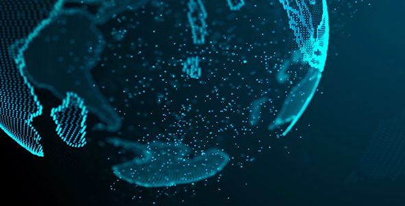 Particle Planet Earth, Motion Graphics | VideoHive