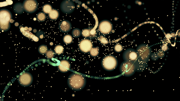 Gold Particles, Motion Graphics | VideoHive