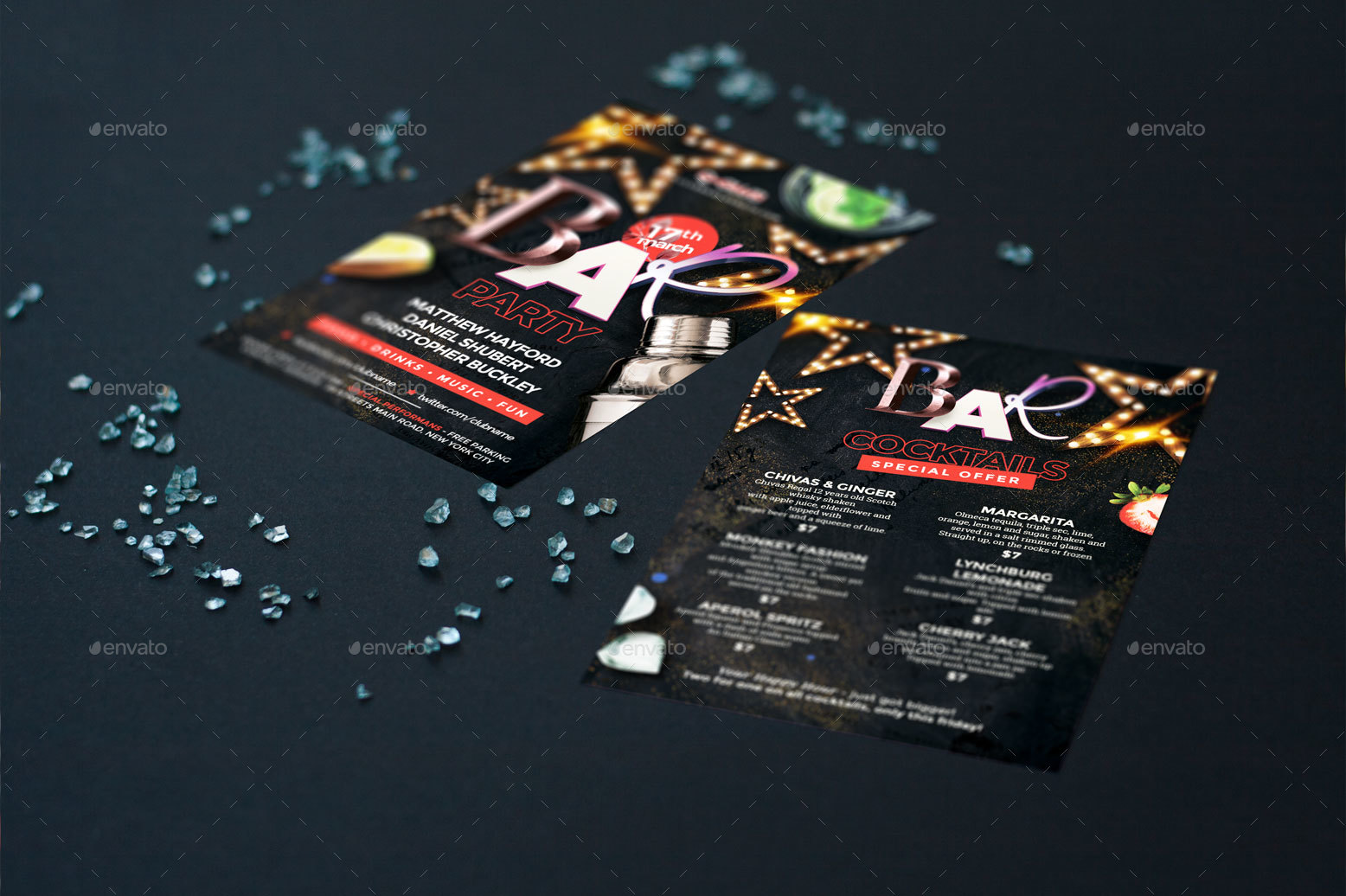 Bar Flyer, Print Templates | GraphicRiver