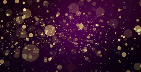 Gold Pink Particles 4K, Motion Graphics | VideoHive