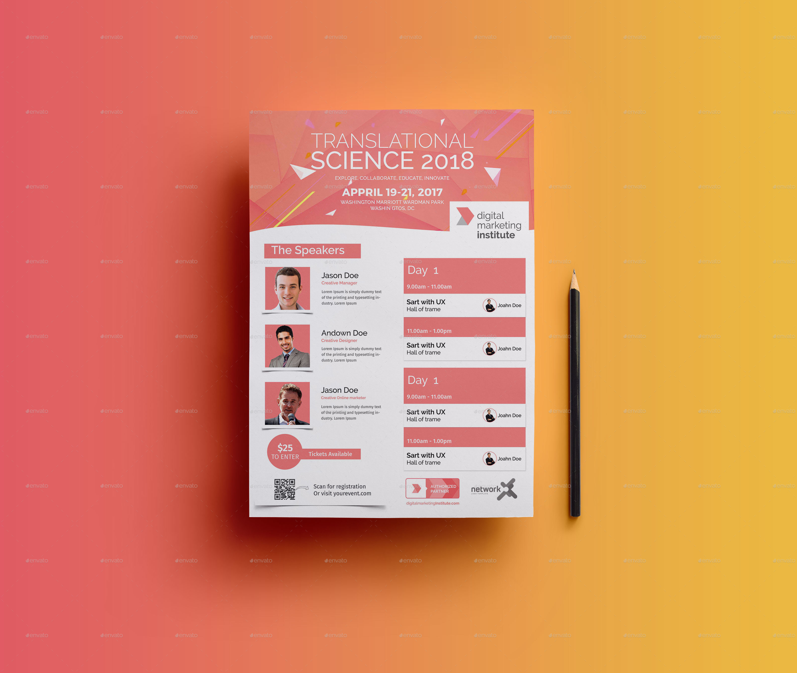 Event/Conference Flyer, Print Templates | GraphicRiver