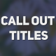 Call Out Titles, Premiere Pro Templates | VideoHive