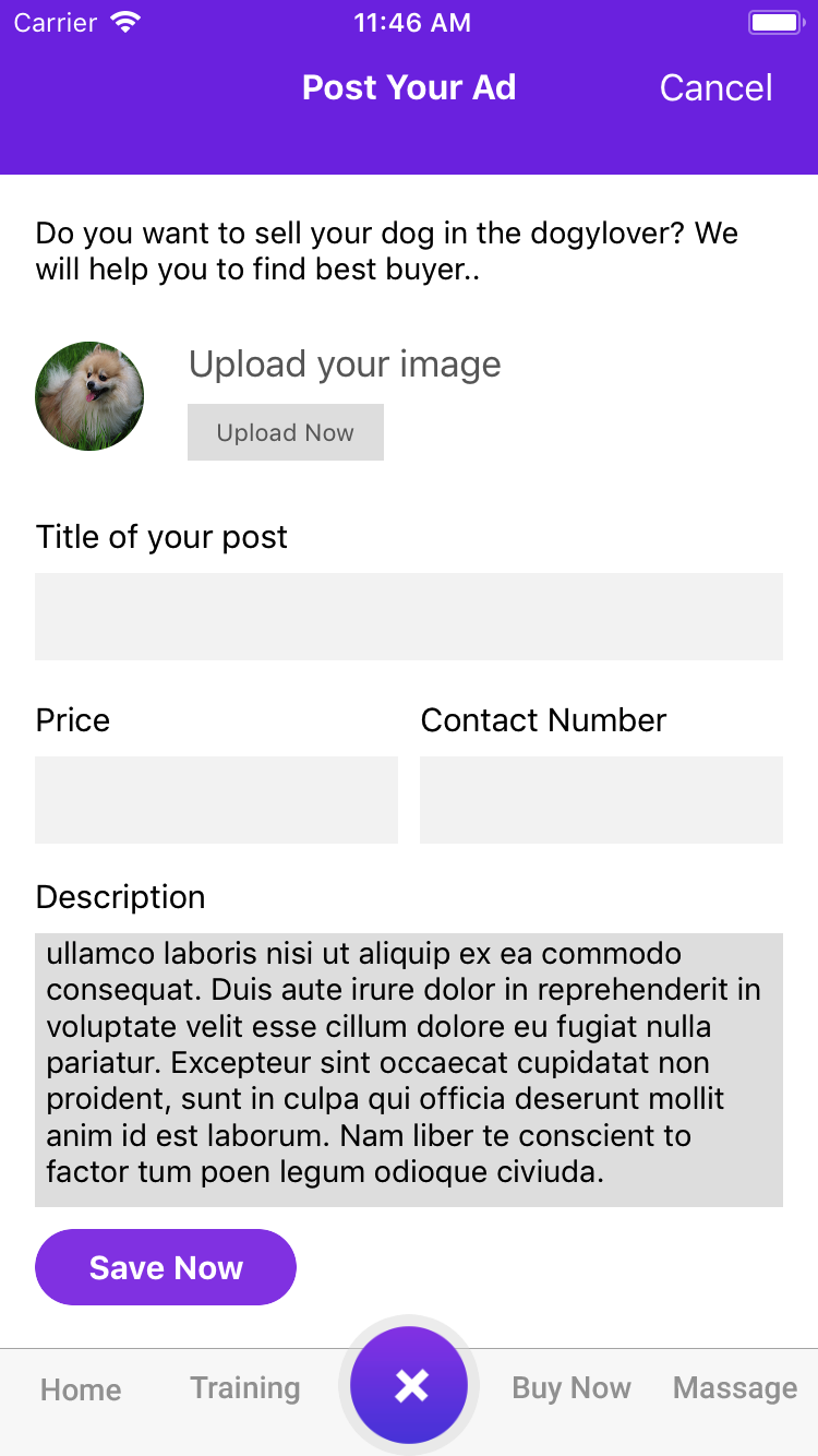DogyLover - iOS Dog Buy/Sell And Training App by itechtheme | CodeCanyon