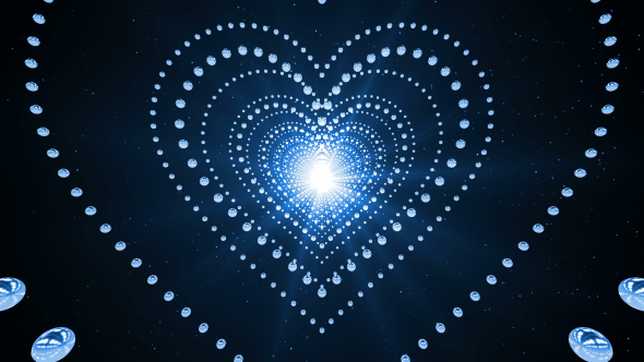 Hearts Tunnel Loop, Motion Graphics | VideoHive