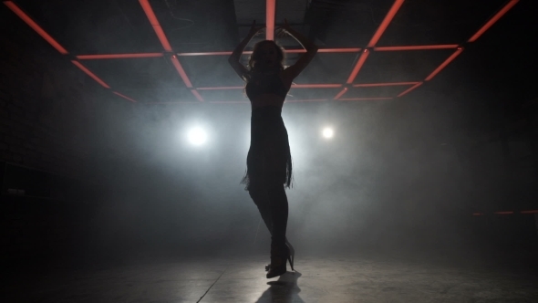 The Dancer Approaches the Camera, Stock Footage | VideoHive