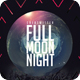 Full Moon Party Night Poster / Flyer, Print Templates | GraphicRiver