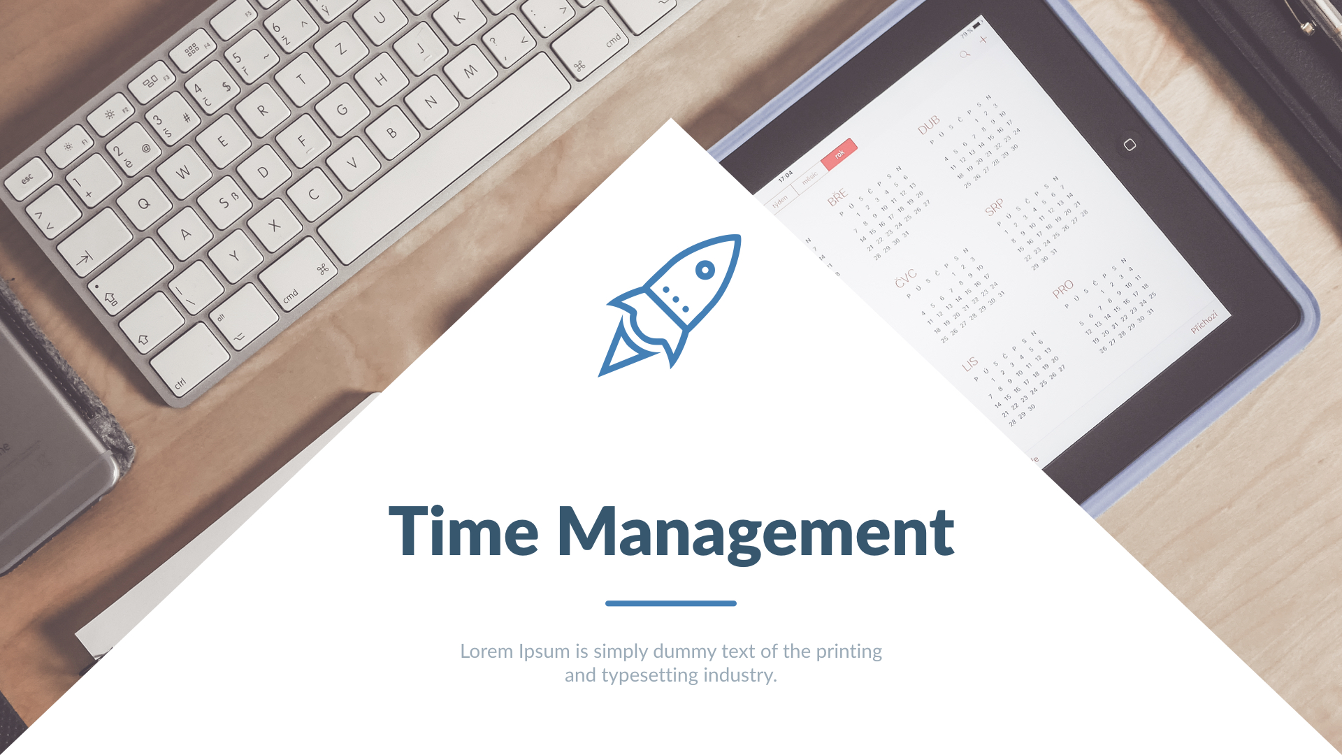 Time Management Keynote Presentation Template, Presentation Templates