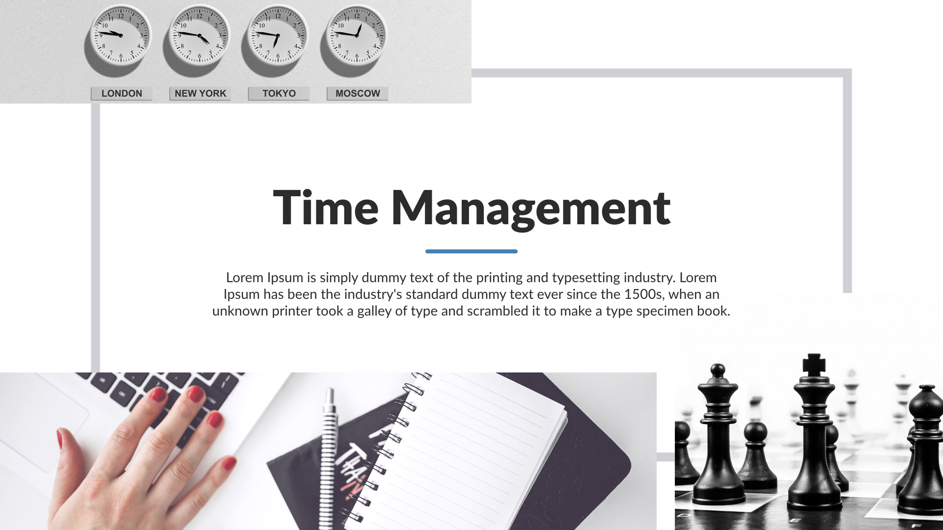 Time Management Keynote Presentation Template, Presentation Templates
