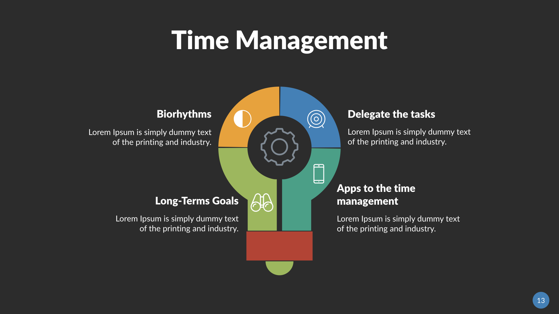 Time Management Keynote Presentation Template, Presentation Templates