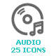 Voice & Audio Mini Icon, Icons | GraphicRiver